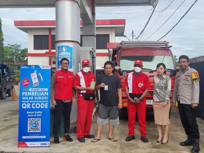 Cegah Penyelewengan, Beli Solar Subsidi di SPBU se-Sultra Kini Wajib Pakai QR-Code - lajur