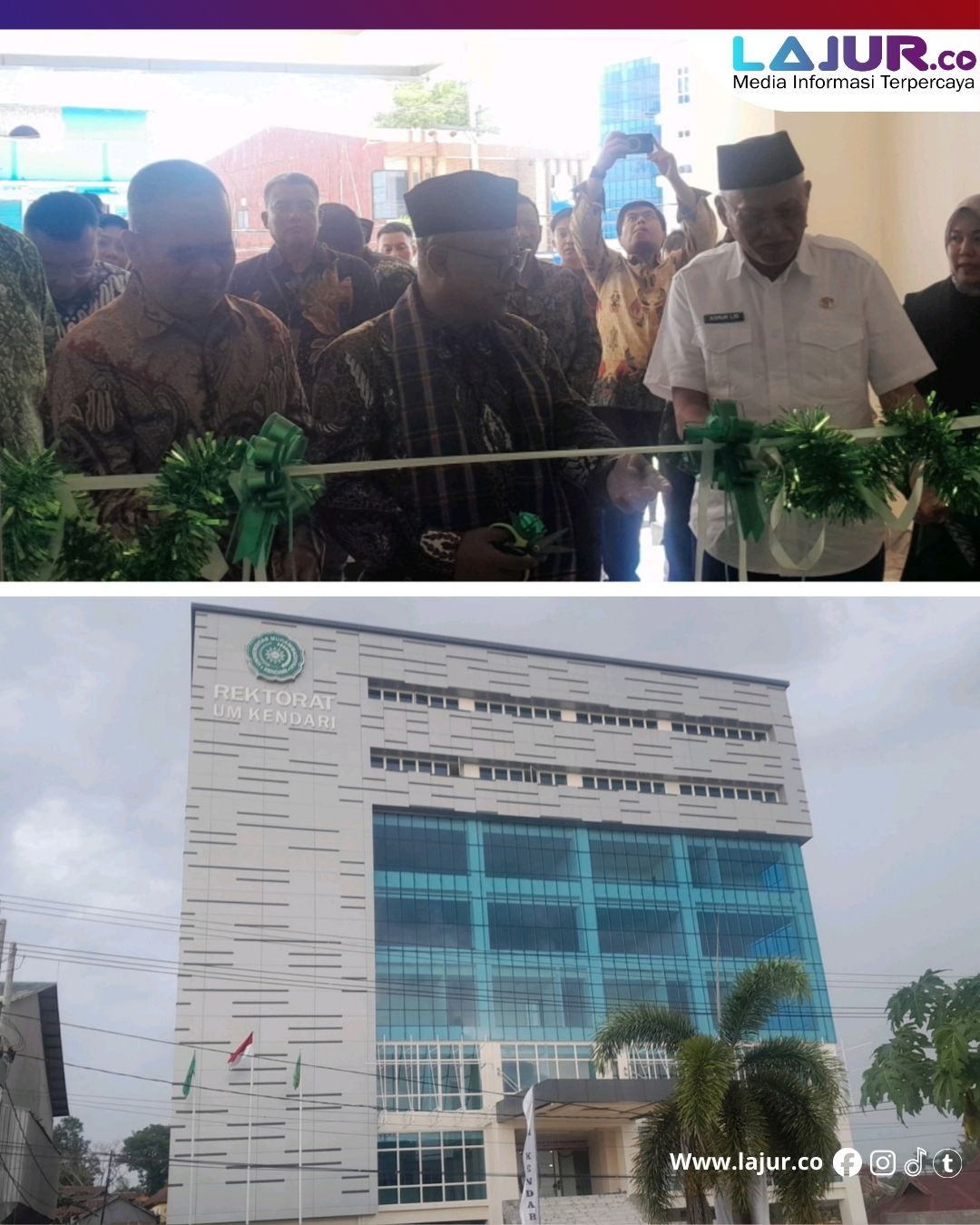 Menteri Pendidikan Dasar & Menengah Soft Launching Gedung Baru Rektorat ...