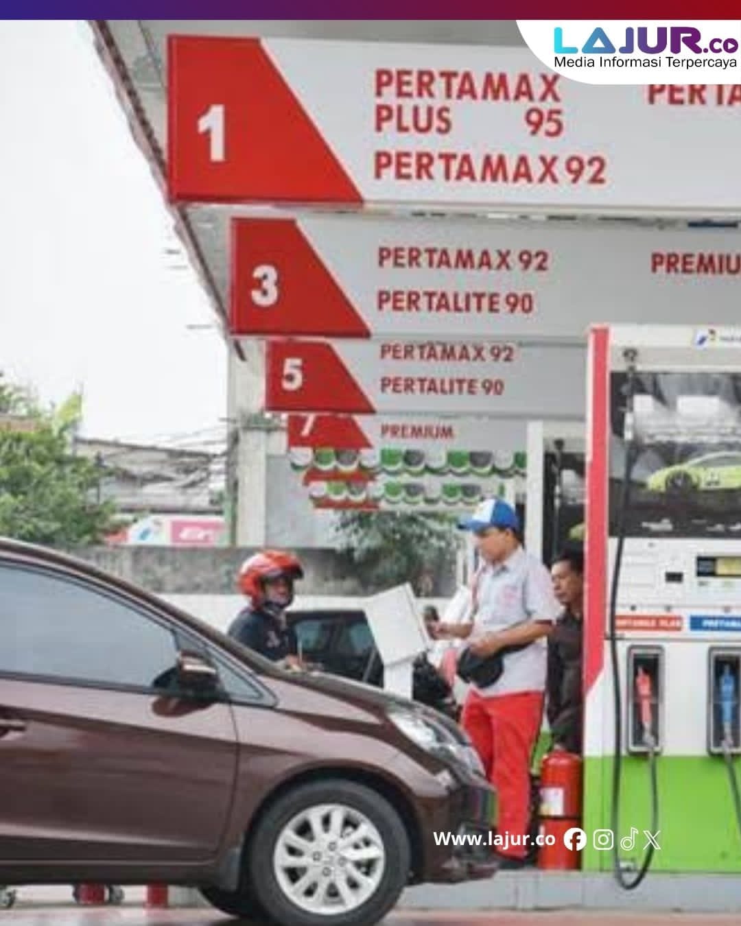 Pertamina Umumkan Harga BBM Terbaru: Pertamax Naik jadi Rp16.650 ...